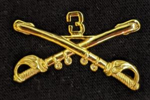 Brass 3CR Small | Crossed Sabers – Chapter Gift Shop