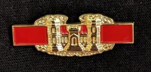 Engineer Combat Ribbon | Crossed Sabers – Chapter Gift Shop