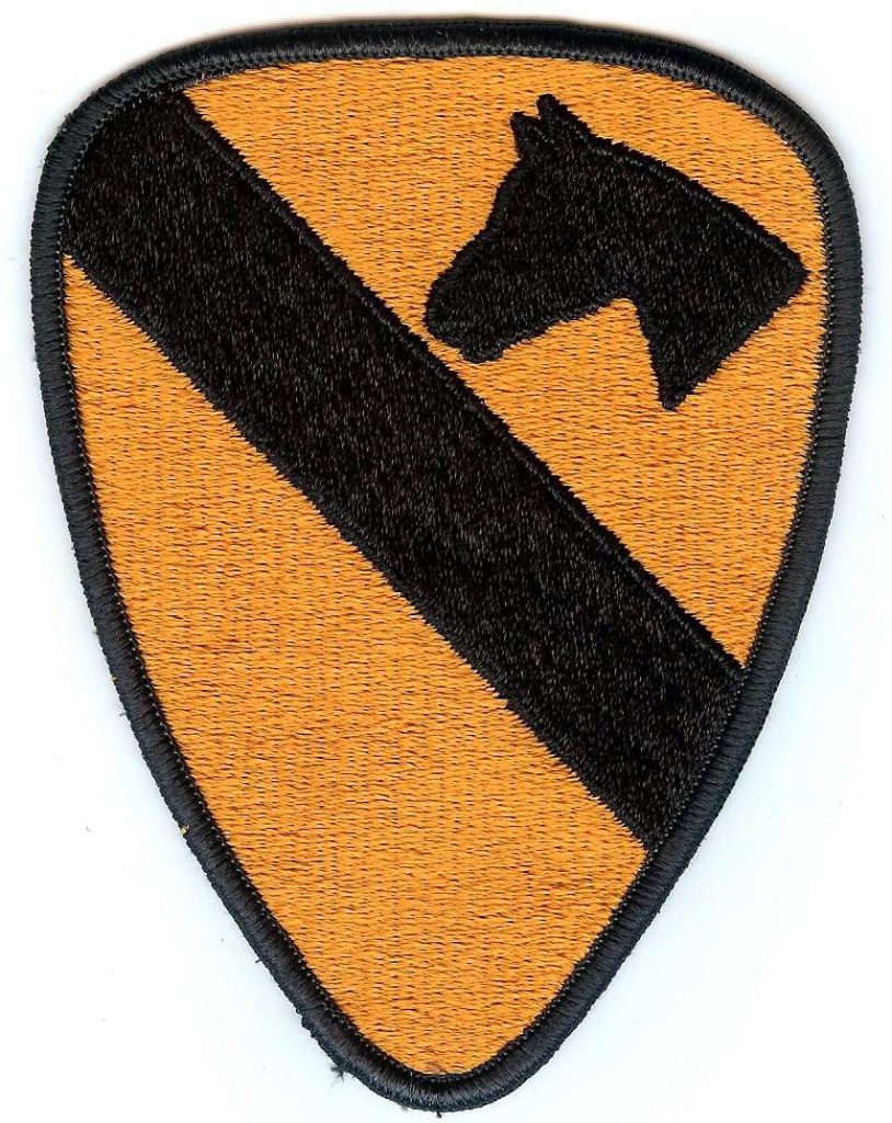 1st Cavalry Patch Color | Crossed Sabers – Chapter Gift Shop
