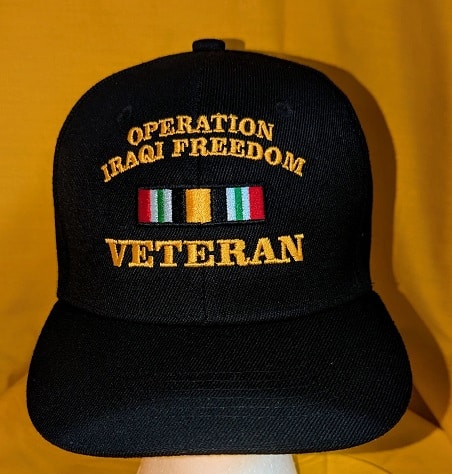 Cap Operation Iraqi Freedom (OIF) Veteran | Crossed Sabers – Chapter ...