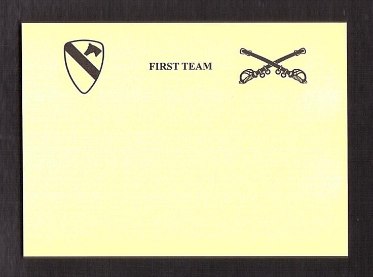 First Team Post-N-Notes | Crossed Sabers – Chapter Gift Shop
