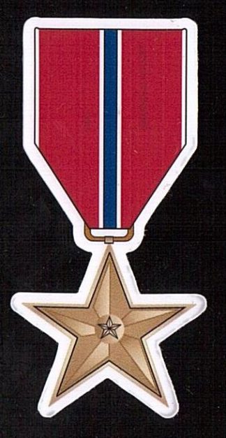 Sticker Bronze Star | Crossed Sabers – Chapter Gift Shop