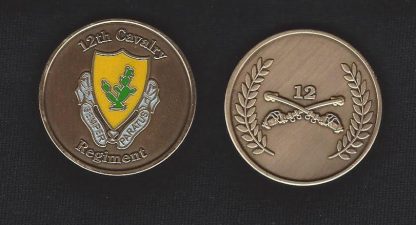 1st Cavalry Division Gold Memorial Coin | Crossed Sabers – Chapter Gift ...