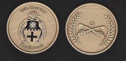 1st Cavalry Division Challenge Coin | Crossed Sabers – Chapter Gift Shop